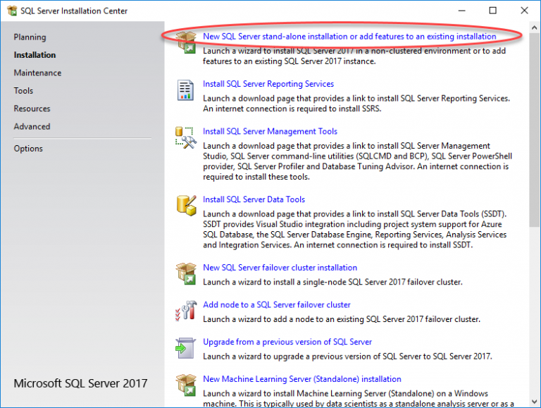 Installation Of Sql Server Using Gui Azure Player