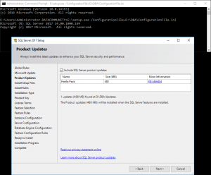 Unattended installation of SQL Server | Azure Player