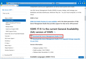 Installation SQL Server client tools | Azure Player