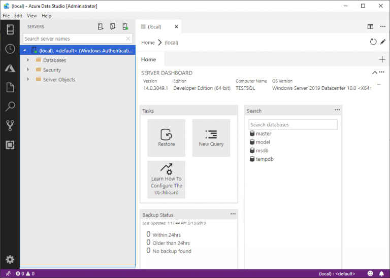 Installation SQL Server client tools | Azure Player