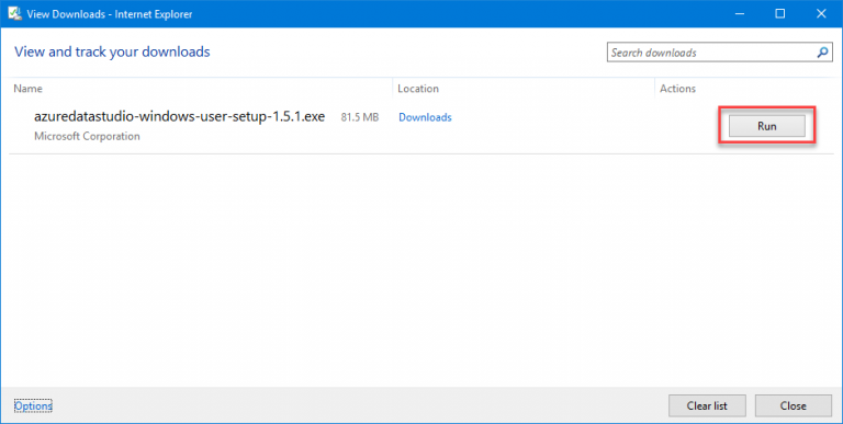 Installation SQL Server client tools | Azure Player