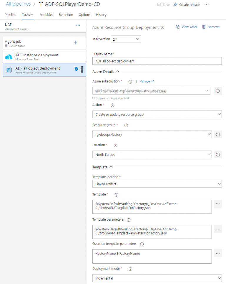 Deployment of Azure Data Factory with Azure DevOps | Azure Player