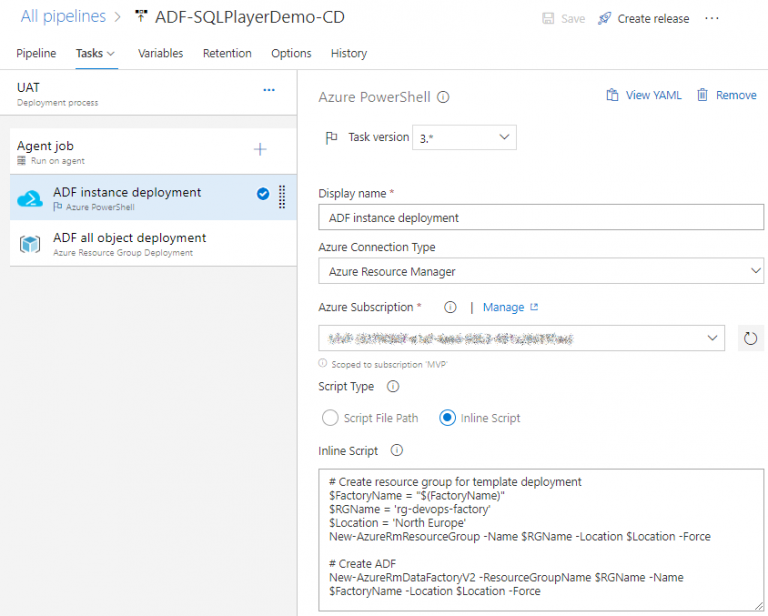 Deployment of Azure Data Factory with Azure DevOps | Azure Player