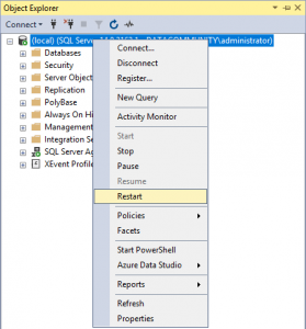 Configuration of SQL Server instance | Azure Player