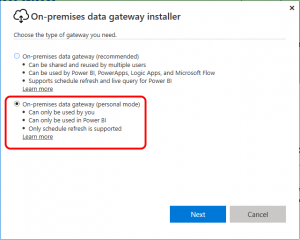 Installation and setting up Power BI Gateway | Azure Player
