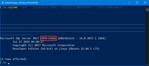 Using SQL Server on Docker | Azure Player